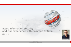 atsec – INFORMATION SECURITY